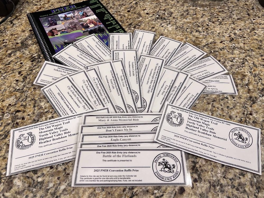 Pacific Northwest Endurance Rides. Convention Registration